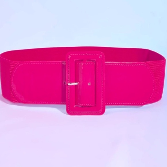 Accessories | Woman Extra Large Plus Size Waistband Belt Red Vibrante ...